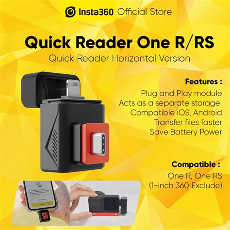 Jual Insta ONE R RS Quick Reader Shopee Indonesia