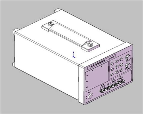 DH1718S系列三路程控直流稳压稳流电源3d模型下载 制造云
