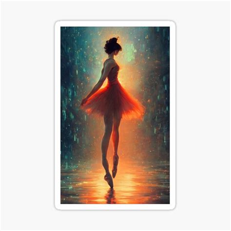 Perfect T For Ballet Dancers A Beautiful Illustration Of A Woman
