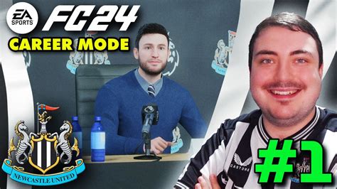 Eafc 24 Newcastle Career Mode 1 The Beginning Eafc 24 Manager Mode