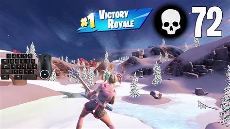 72 Elimination Solo Vs Squads Win Full Gameplay Fortnite Chapter 4