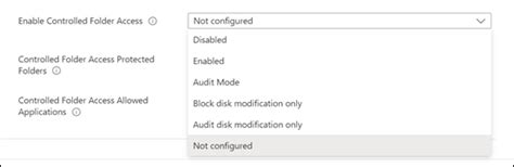 Setting An Individual Attack Surface Reduction Asr Rule In Intune