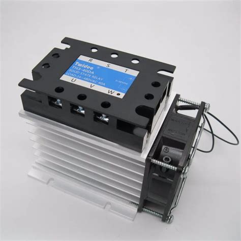Twidec Temperature Control Relay Three Phase Solid State Relay SSR