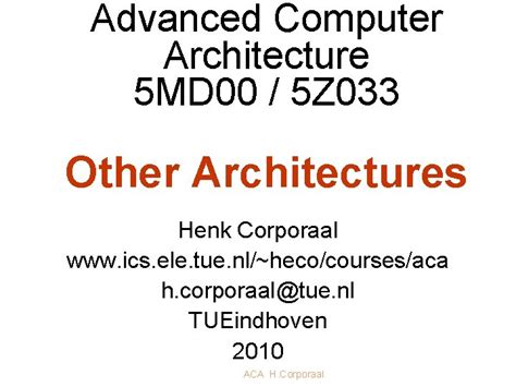 advanced computer architecture 5 md 00 5 z