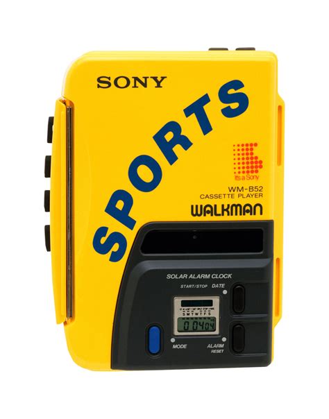 Yellow Walkman Cassette Player