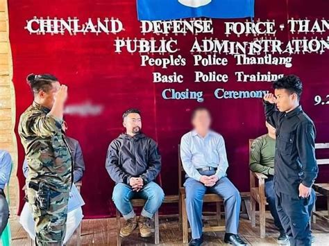 ထန်တလန်မြို့နယ် ပြည်သူ့ရဲတပ်ဖွဲ့ သင်တန်း အမှတ်စဉ် ၃ သင်တန်းဆင်းပွဲမြင်ကွင်းအချို့