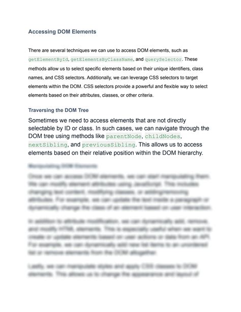 Solution 17 Understanding The Document Object Model Dom In Javascript Complete Tutorial For