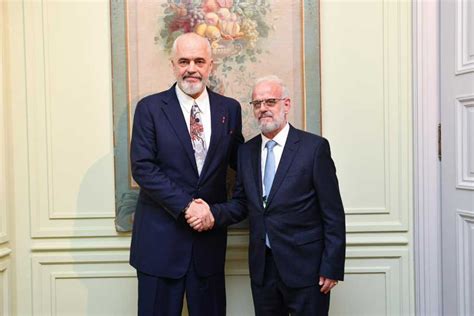Talat Xhaferi Meets With PM Rama In Munich Euronews Albania