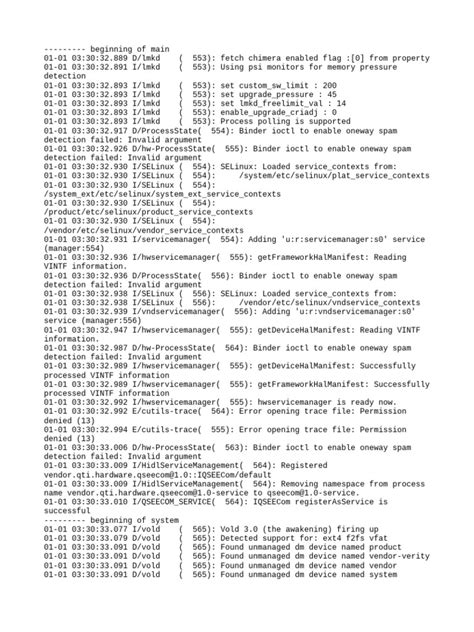 Logcat Prev Csc Log Pdf Computing Operating System Technology