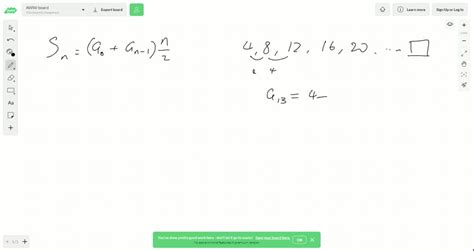 Solved Find The Sum Of The First 14 Terms Of Each Arithmetic Sequence 4 8 12 16 20