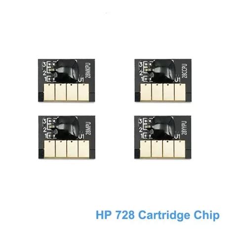 Chip De Cartucho Para Hp 728 Para Plotter Hp T730 T830 Cuotas Sin Interés