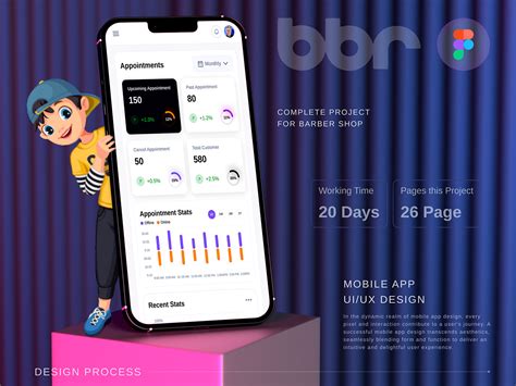 Saas Barbershop Admin Mobile App Design Behance