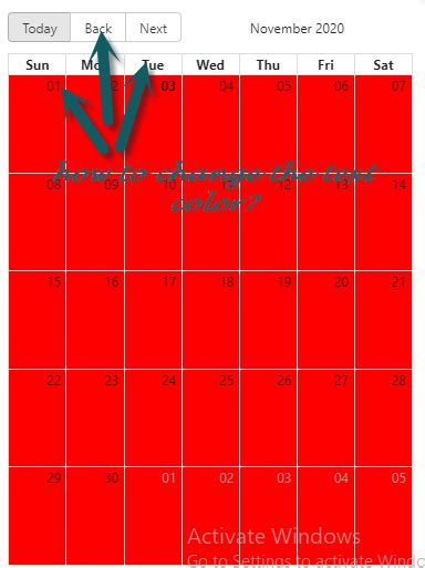 Change The Color Of Calendar Dates Issue Jquense React Big