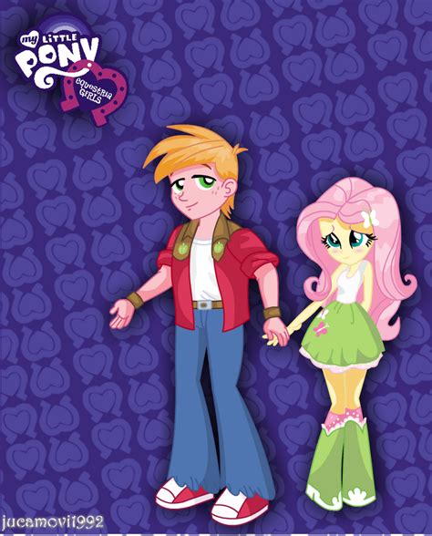 Equestria Girls Big Mac Fluttershy By Jucamovi1992 On Deviantart