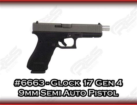 Glock 17 Gen 4 9mm Semi Auto Pistol Res Auction Services