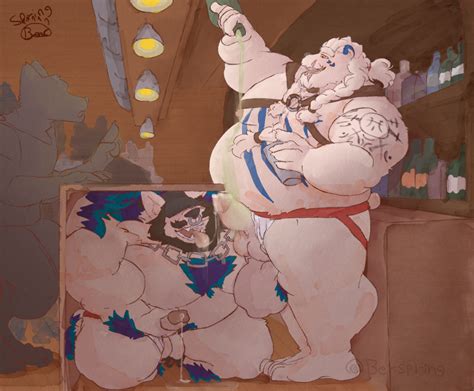 Rule 34 Absurd Res Alcohol Anthro Bar Bear Beer Berspring Beverage