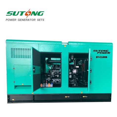 80kw 100kva Prime Ac Three Phase Silent Electric Power Diesel Generator