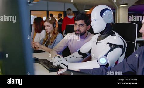 Robot Typing On Computer Keyboard Stock Videos Footage HD And K Video Clips Alamy