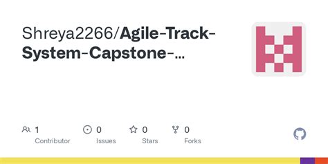 Github Shreya2266agile Track System Capstone Project