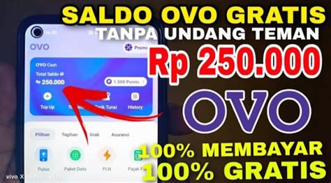 Ini Dia Aplikasi Penghasil Saldo OVO Gratis Tercepat 2023 Dan Terbukti