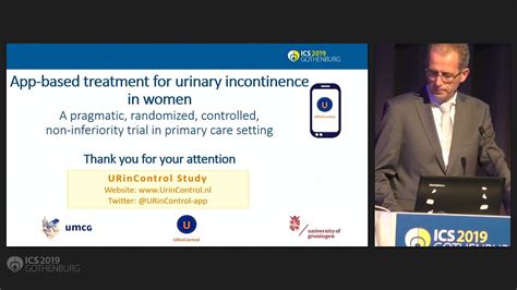 ICS Abstract App Based Treatment For Urinary Incontinence In Women A Pragmatic