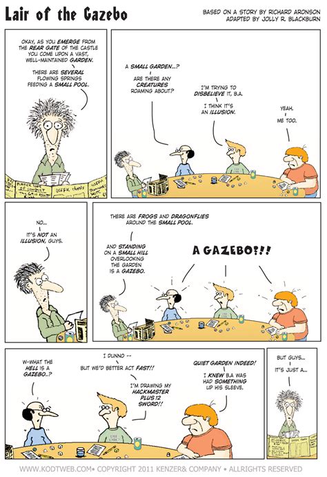 Knights Of The Dinner Table The Gazebo An Old Classic From Kodt Issue 1 1994 Album On Imgur