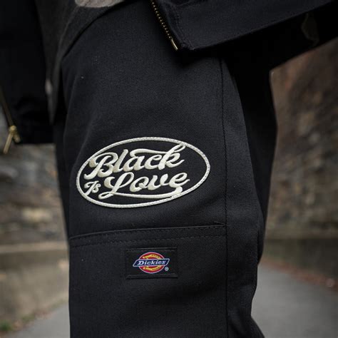 Bil Dickies Loose Fit Double Knee Work Pant Pants Black Black Is Love