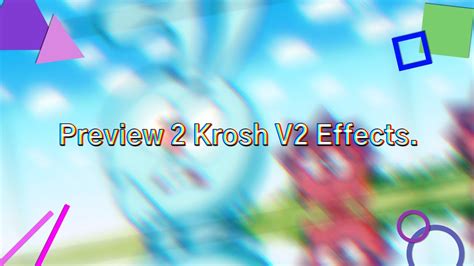 Preview 2 Krosh V2 Effects List Of Effects In The Description Youtube