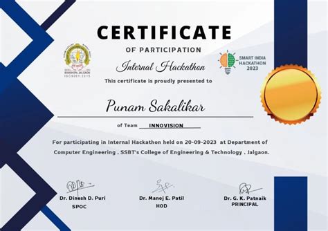 punam sakalikar on linkedin sih hackathon2k23