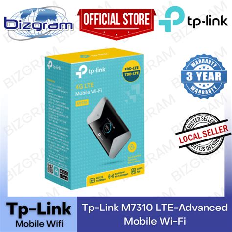 Tp Link M7310 Lte Advanced Mobile Wi Fi Local Singapore Warranty Lazada Singapore