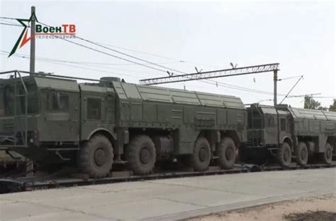 Белоруссия получила еще один комплекс Искандер М.