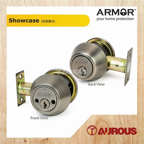 Armor Stainless Steel Sus304 60 70mm Double Key Deadbolt Lock Adl 102