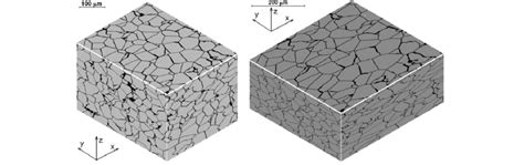 Microstructure Before A And After B The Fourth Pass Representative
