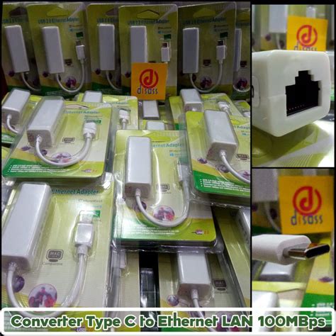 Jual Type C To Lan Converter Kabel Sambungan Typec Ke Lan Mbps Disass Jogja Shopee Indonesia