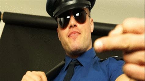 Hunk Cop At Uniform Stomping Hd 125 Guys In Uniforms