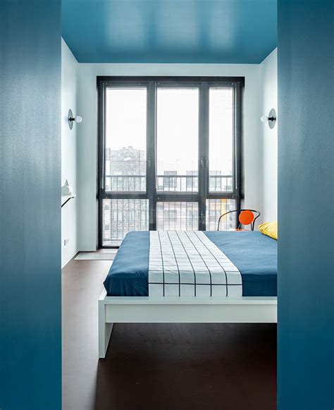 Дизайн маленькой квартиры в духе модернизма фото интерьера 48 кв метров