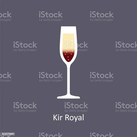 평면 스타일에 어두운 배경에서 키 르 로얄 칵테일 아이콘 0명에 대한 스톡 벡터 아트 및 기타 이미지 0명 러시아 마실 것 Istock