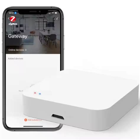 Zigbee Smart Gateway Hub With 5v Dc Power And 100 Device Support Gaotek