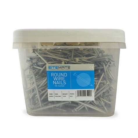 Galvanised Nails 10kg Tub Aw Mobbs