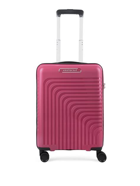 Aristocrat Textured Hard Sided Cabin Trolley Suitcase Price History
