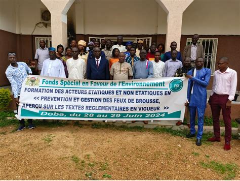 Logone oriental le Fonds spécial en faveur de lEnvironnement forme
