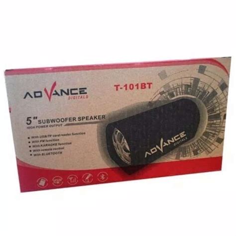 Promo Speaker Aktif Advance T101bt T101 Bt Bluetooth Subwoofer