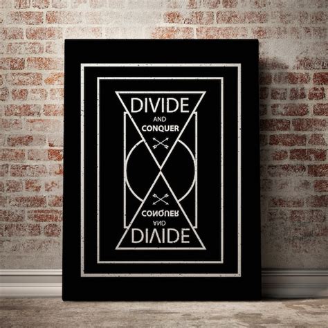 Divide And Conquer Etsy
