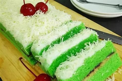 Modal Telur Dan Dikukus Doang Bisa Jadi Bolu Pandan Susu Moist Super Lembut Gak Seret Cara