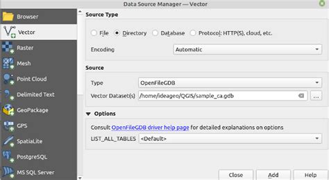 How To Open Esri Geodatabase In Qgis