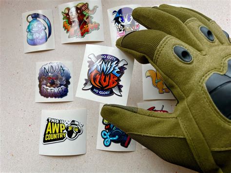 Community 5 Set Stickers From Cs Go In Real Life Global Offensive