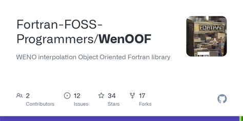 Github Fortran Foss Programmerswenoof Weno Interpolation Object Oriented Fortran Library