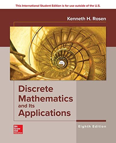 discrete mathematics and its applications isbn 9781260091991 campusbooks
