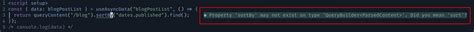 Sort By Date Doesn T Work Issue Nuxt Content Github