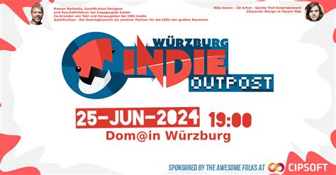 Indie Outpost Würzburg A Local Gamedev Meetup Rindiedev